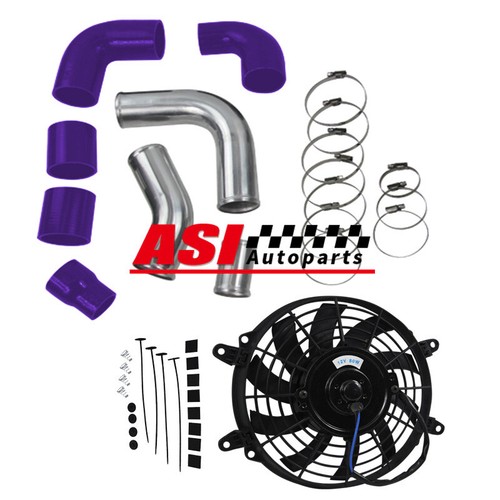 Top Mount Intercooler pipe&fan For Nissan Patrol Y61 Gu Diesel 3.0L ...