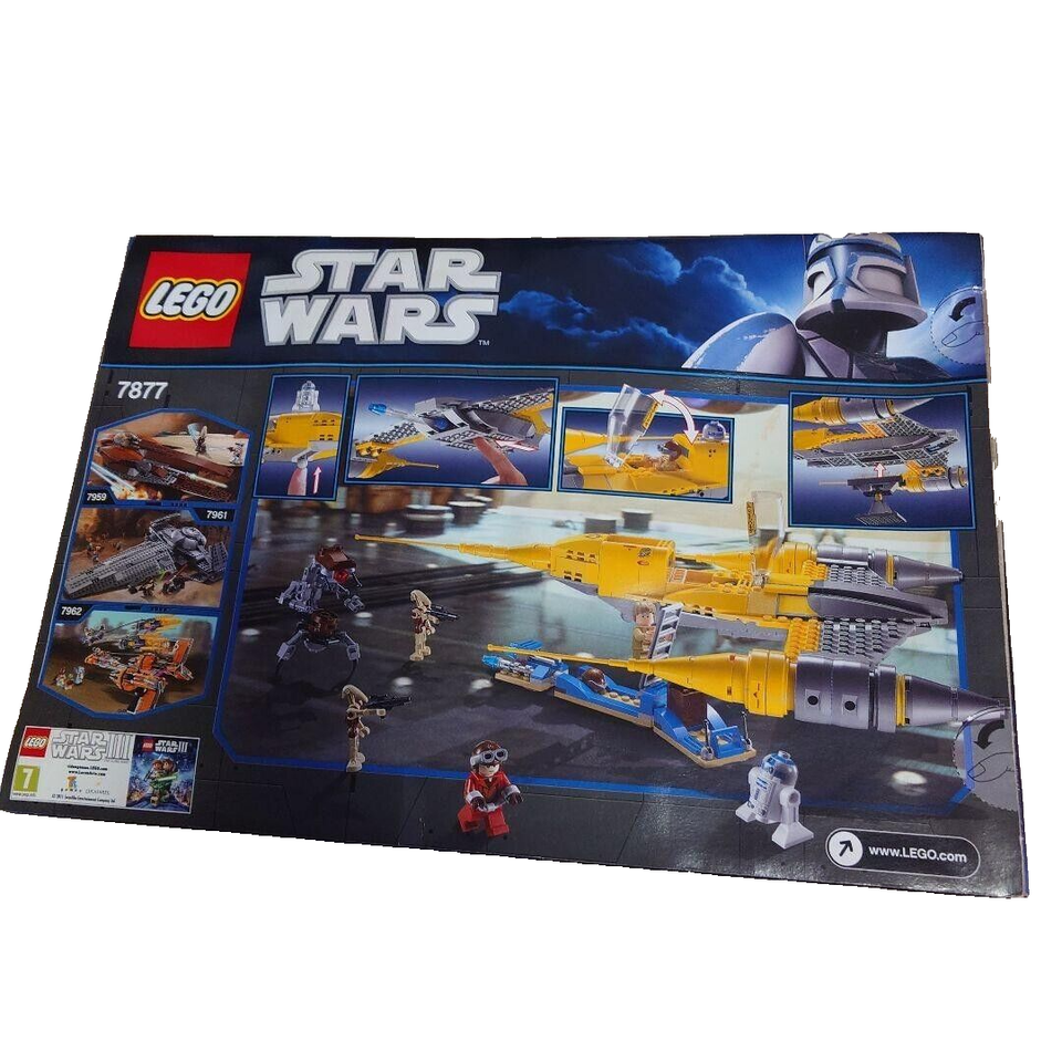 LEGO 7877 Star Wars Naboo Starfighter Sealed | eBay