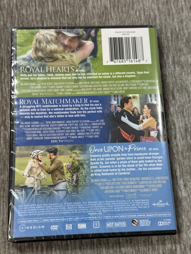 Hallmark Royal Romance DVD Royal Hearts Royal Matchmaker Once Upon a ...