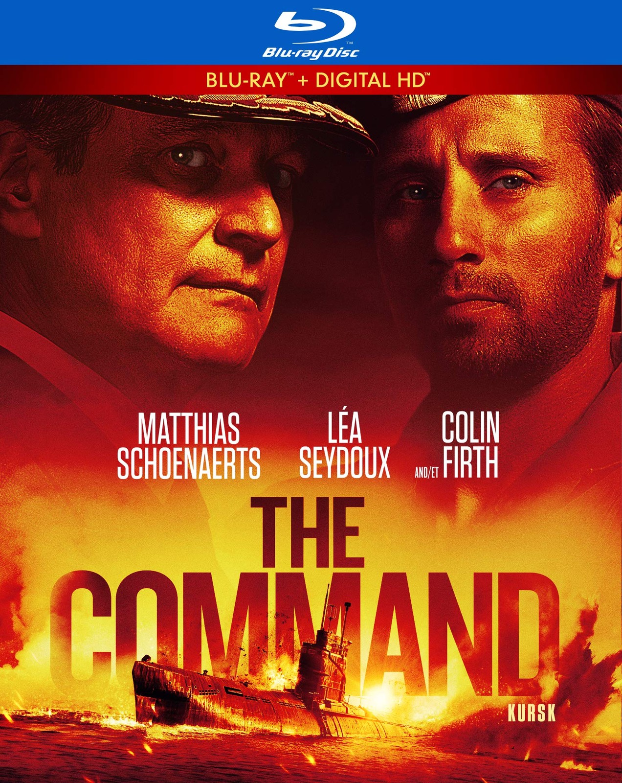 The Command (Blu-ray) Colin Firth Matthias Schoenaerts Léa Seydoux Max ...