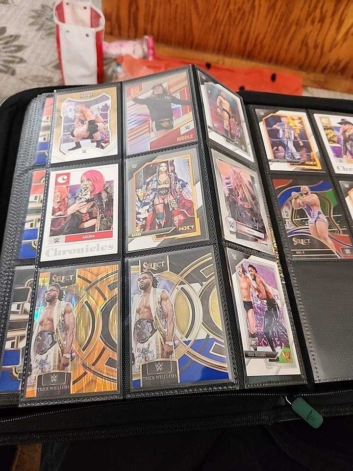 🔥 2024-25 WWE Topps Chrome, Absolute, Score, Select & Binder +350 Card ...