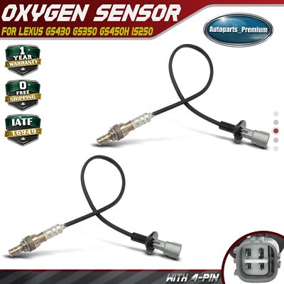 2x O2 Oxygen Sensors for Lexus GS430 07 GS350 GS450H IS F IS250 IS350 ...