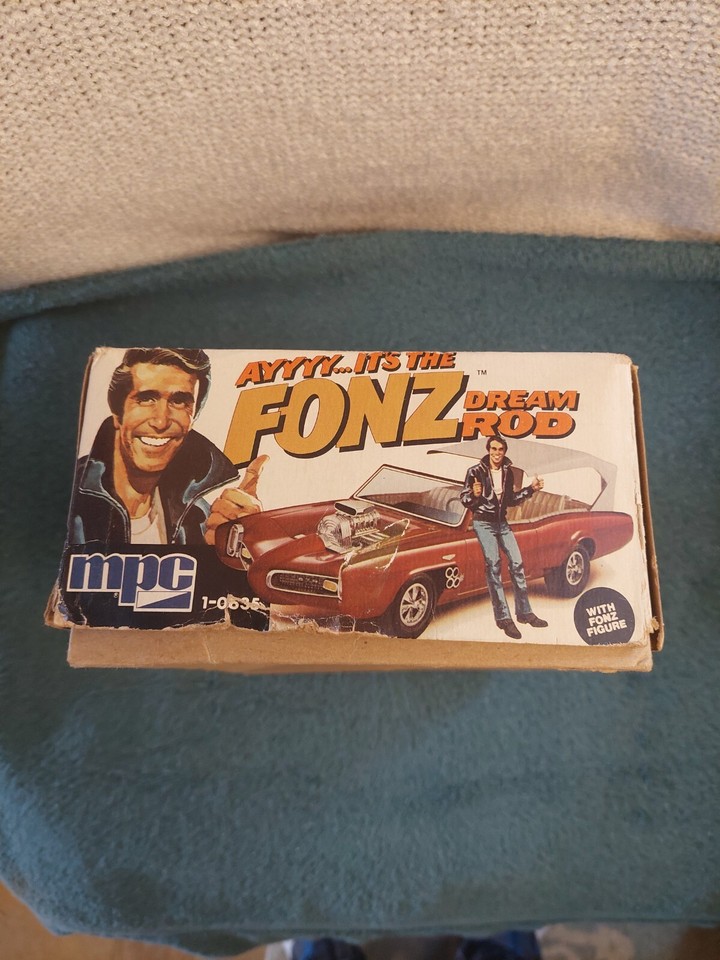 The Fonz Dream Rod 1/25 scale MPC Car Model Kit Used | eBay