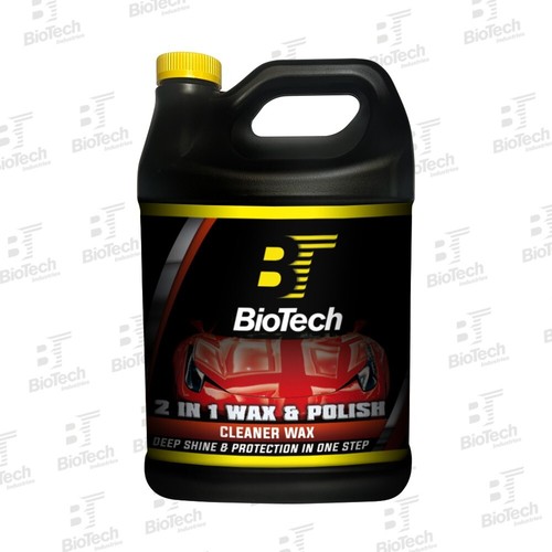 BioTech 2 IN 1 WAX & POLISH CLEANER 128OZ (2 Units) 701142070455| eBay