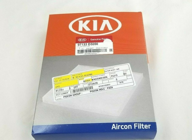 97133 D3200 Genuine OEM Cabin Air Filter for Kia 2018 Sportage for sale ...