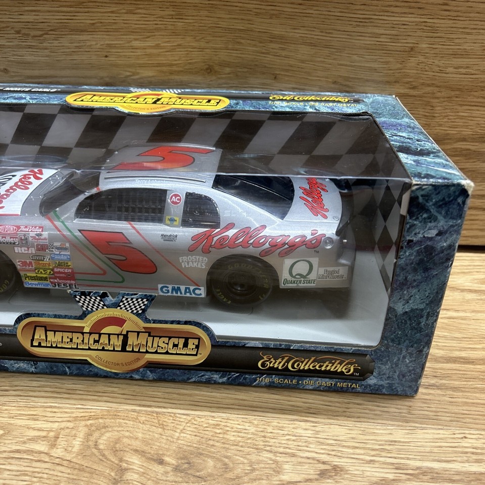 1996 Ertl NASCAR Terry Labonte #5 Kellogg's CF Silver Monte Carlo 1:18 ...