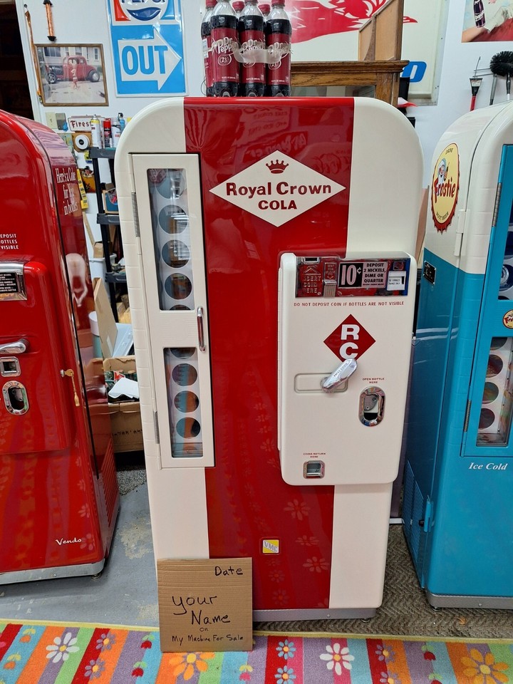 FROSTIE SODA Machine Coke Coca-Cola Vendo 81D Unique Masterpiece Best ...