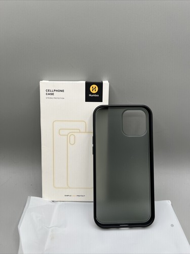 HUMIXX compatible for iPhone 12 Pro Max Matte Black clear case | eBay