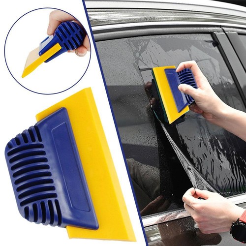 Soft Rubber Water-Wiper Hand Squeegee Car Clean Scrapers Flexible Non ...