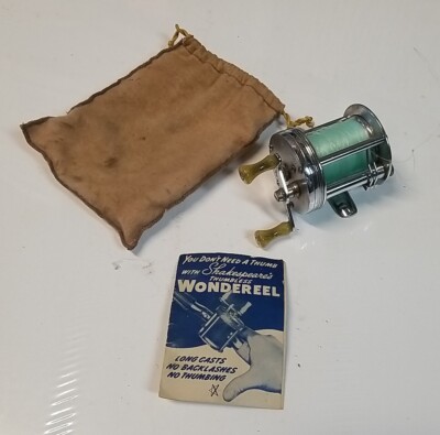 Vintage Shakespeare Wondereel 1920 Model GE Fishing Reel | eBay