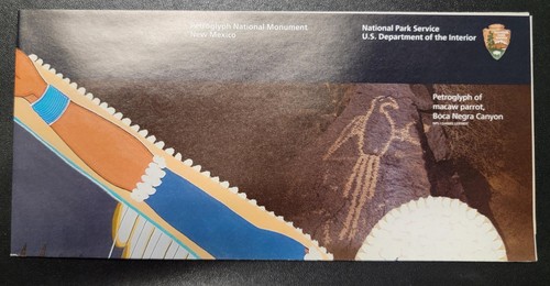 Petroglyph National Monument Main Park - NPS UniGrid - Brochure/Map | eBay