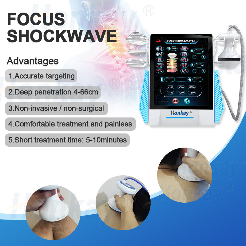 Focused Shock Wave ESWT Device for Electromagnetic Pain Relief Body ...