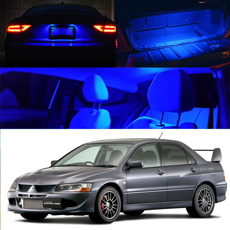 Mitsubishi Evolution 8 Blue