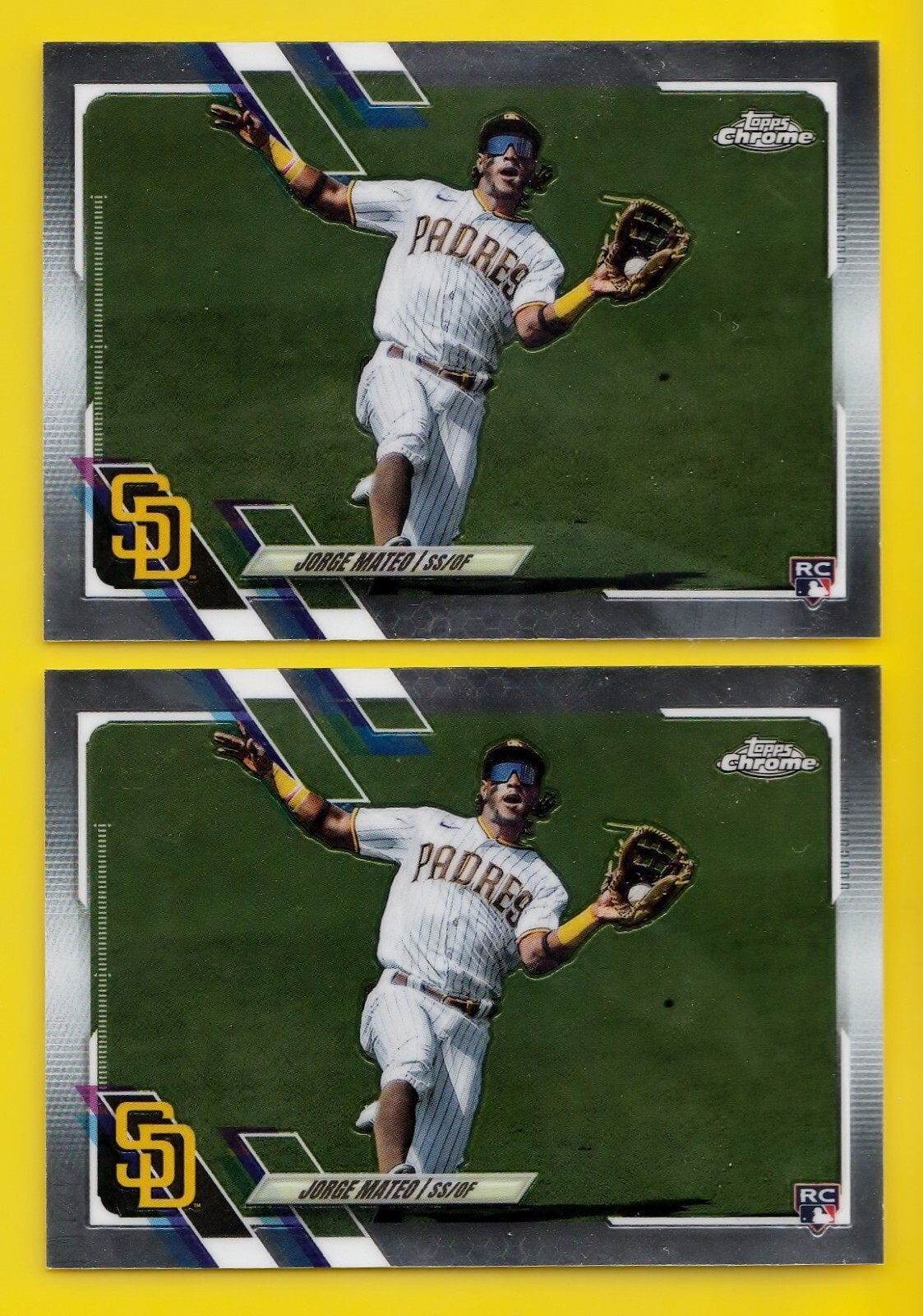 2021 TOPPS CHROME UPDATE USC58 JORGE MATEO RC 2 ROOKIE CARD LOT | eBay
