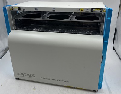 ADVA FSP 3000R7-9HU SH9HU NETWORK FIBER SERVICE PLATFORM CHASSIS SHELF ...