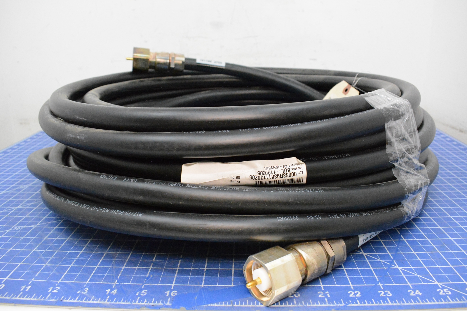 03-00125-04 / CABLE ASSY RF GEN CA140-4 RG218 83.3FT / NOVELLUS for ...