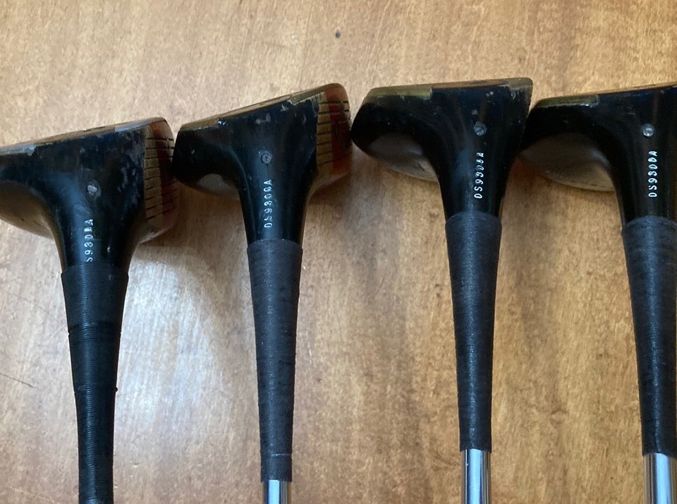 Original MacGregor VIP CUSTOM Persimmon DRIVER 2 3 4 Wood Set Tourney ...