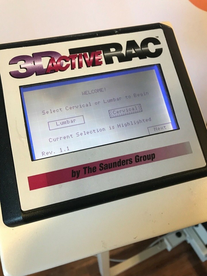 Chattanooga Saunders 3D Active Trac Cervical Lumbar Spinal ...