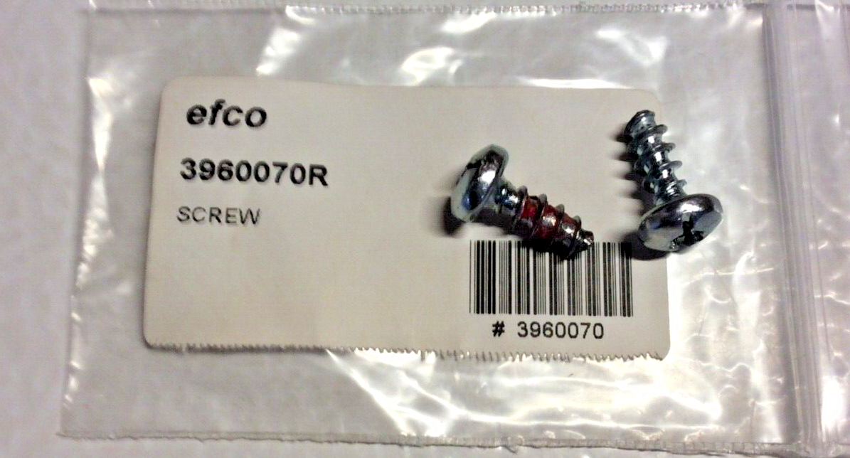 Efco 3960070R Self tapping Plastic Screw | eBay