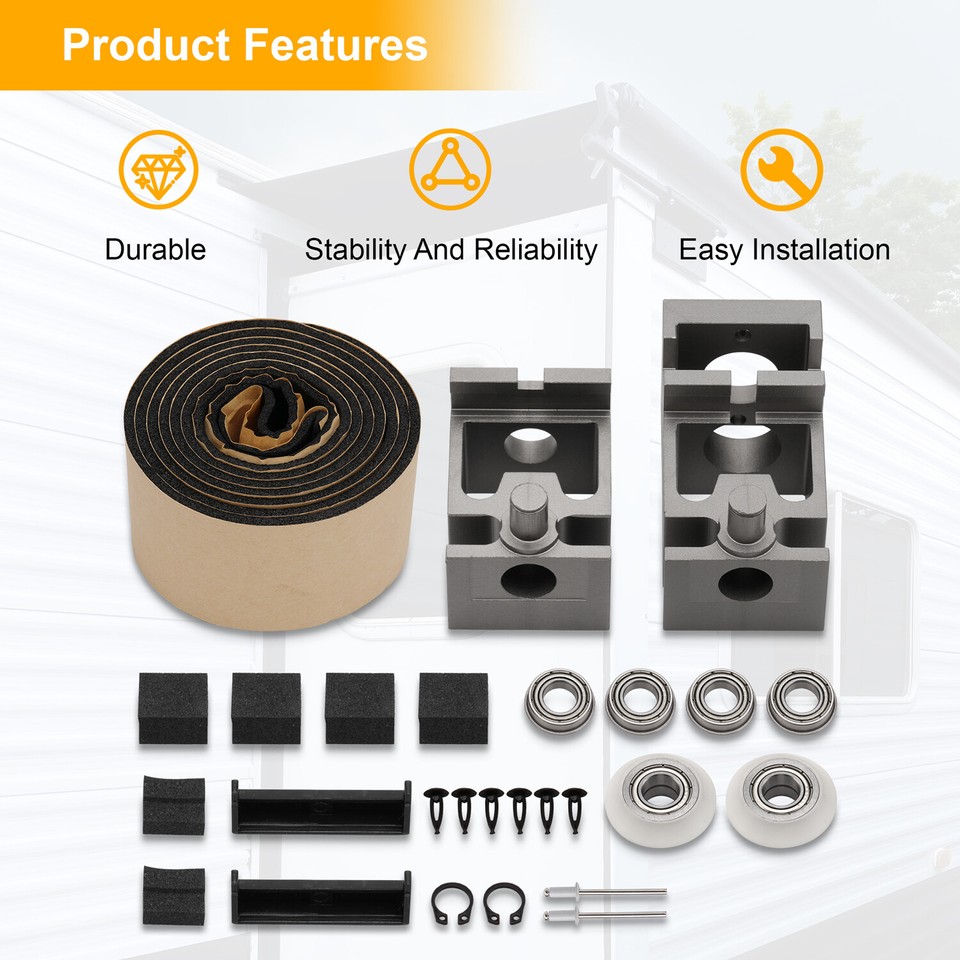 RV Slide Repair Kit, Triple Rack Repair Kit For RV In-Wall Slide-Out ...