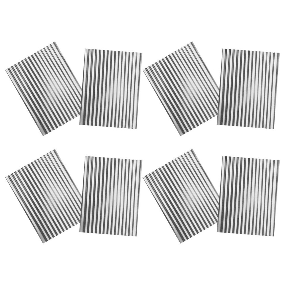 8 Pcs Simulated Roof Material Diorama Materials Corrugated Roofing ...