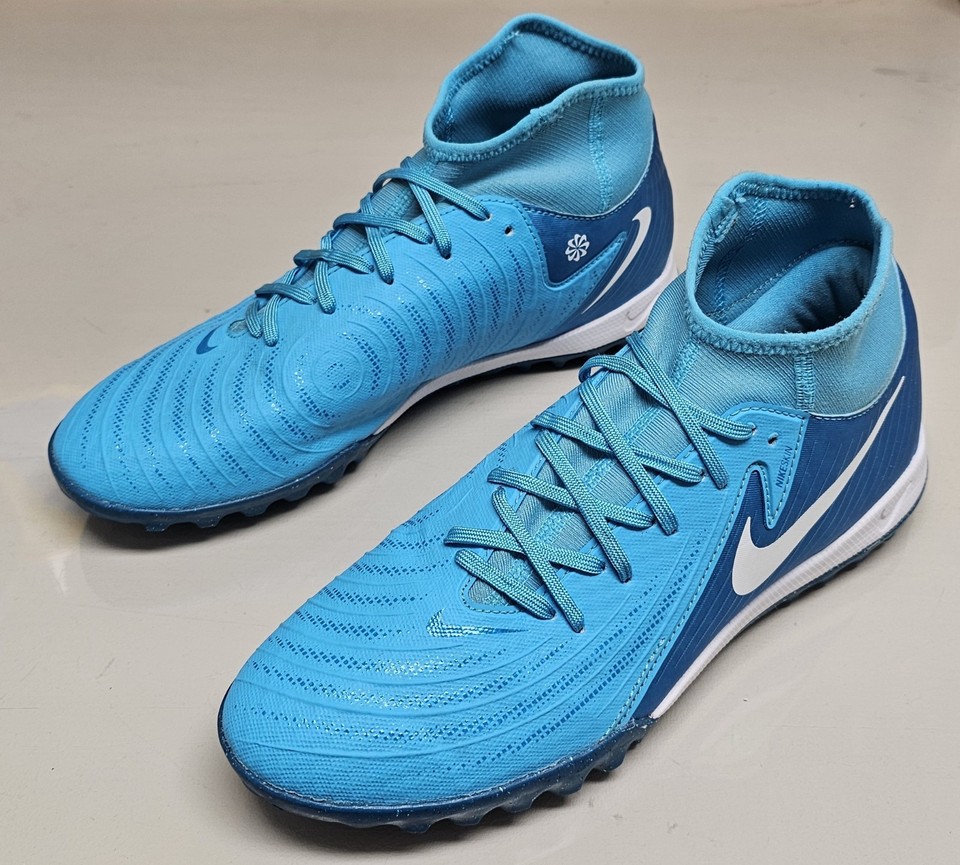 Men's 8 NIKE PHANTOM LUNA II ACADEMY TF BLUE FURY FJ2566-400 SOCCER ...
