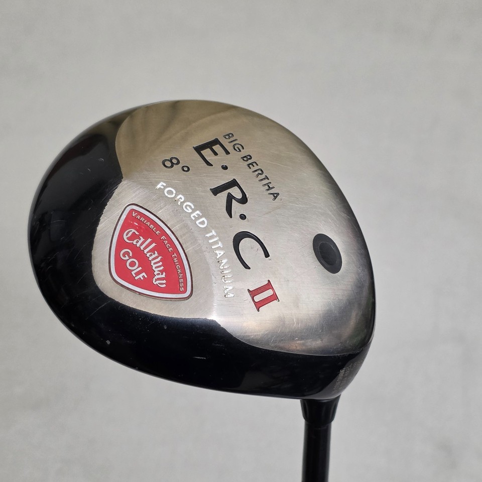 Callaway ERC II Driver 8* Big Bertha Mens RH Graphite Shaft Still Flex ...