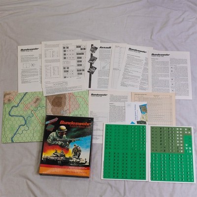 Bundeswehr: Nato's Front Line (Game Designers Workshop, 1986) Unpunched ...
