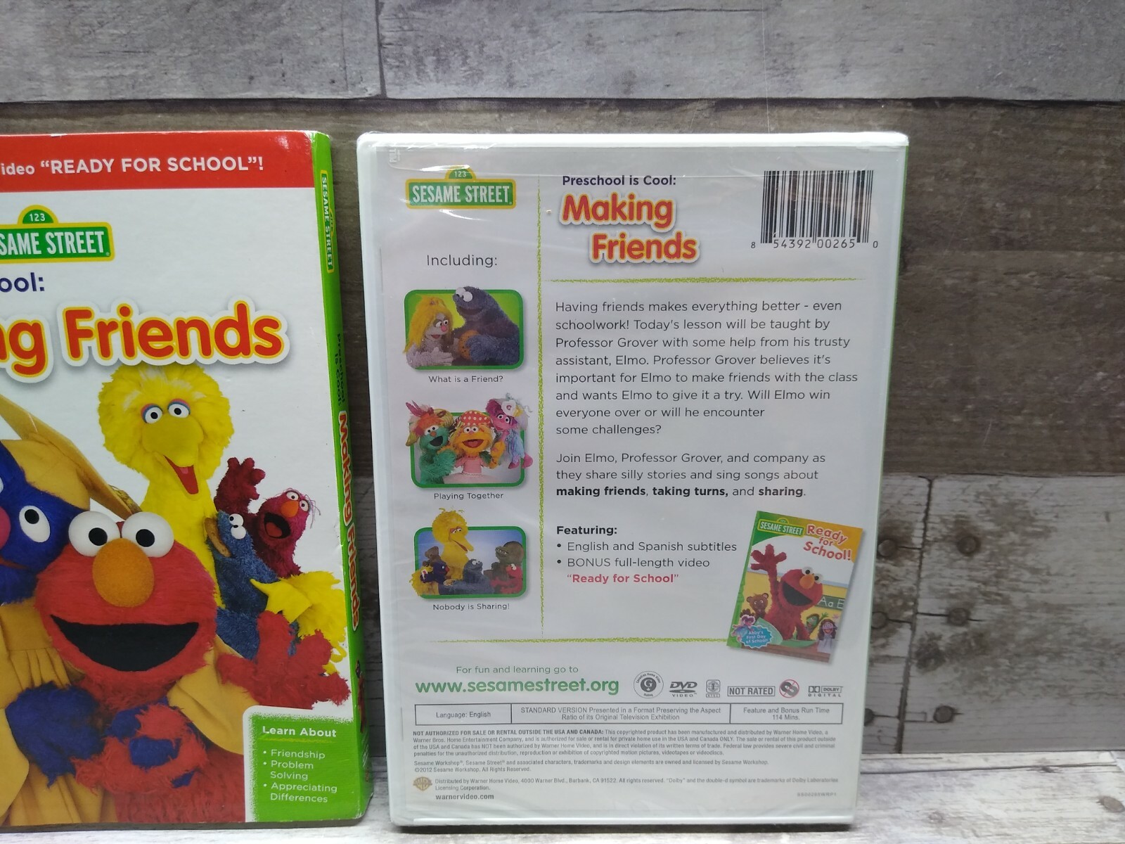 Sesame Street: Preschool Is Cool: Making Friends (DVD, 2012) for sale ...