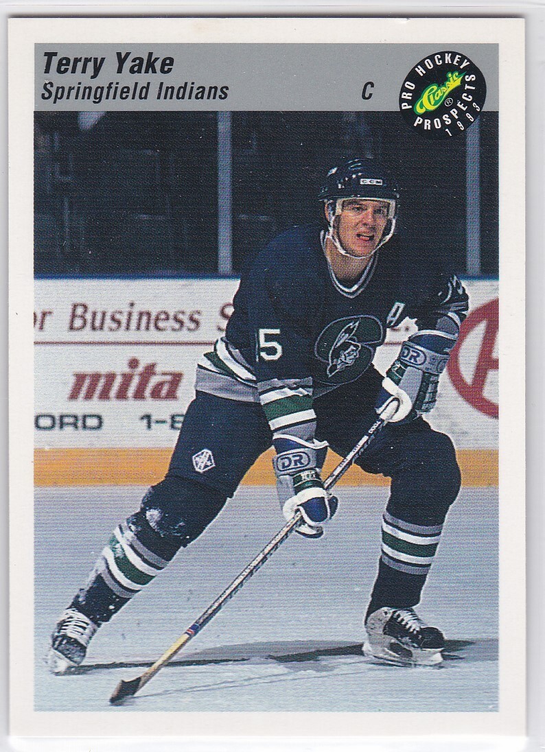 M) 1993 Pro Hockey Classic Trading Card Terry Yake #148 | eBay