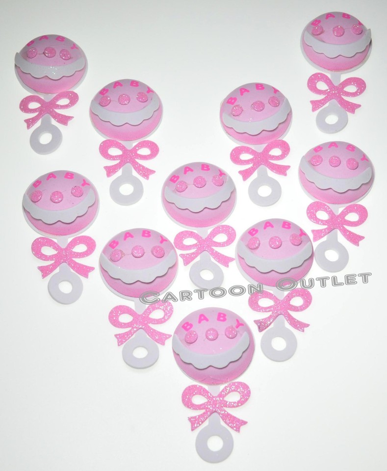 Baby Shower Pink Foam Rattles Party Decorations It's a Girl Prizes ...