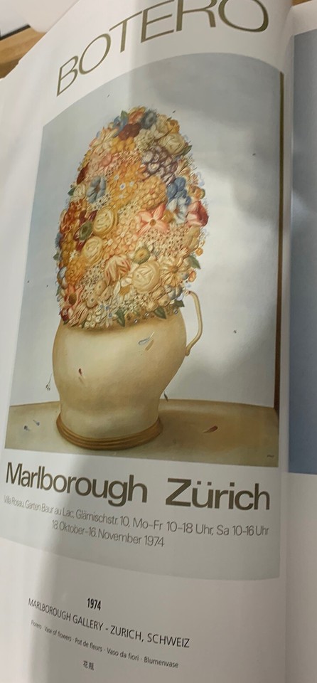 Botero Posters 18"x13" Coffee Table Book 2002 Colombian Artist ...