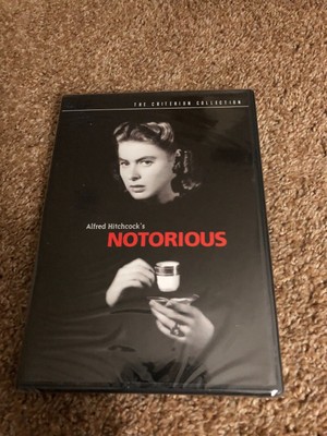 Notorious (DVD, Hitchcock, Criterion Collection, Cary Grant, Ingrid ...