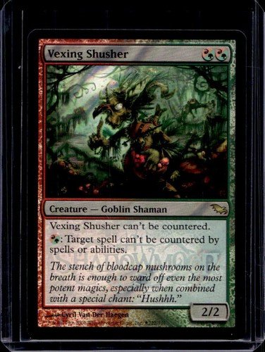 2008 Magic The Gathering Shadowmoor Vexing Shusher Foil #222 | eBay