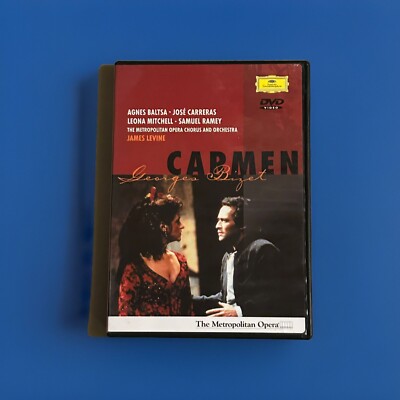 Carmen DVD, 2000 Georges Bizet The Metropolitan Opera, James Levine ...