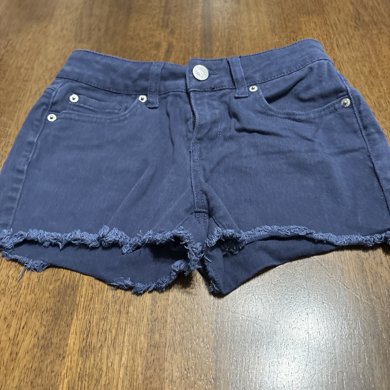 No Boundaries Denim Cutoff Short Shorts Stretch Size … - Gem