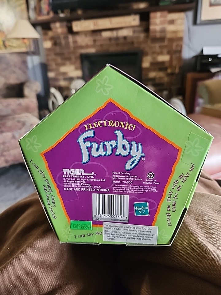 Furby Blue Turtle Original Furby Pet New In Original Box | eBay