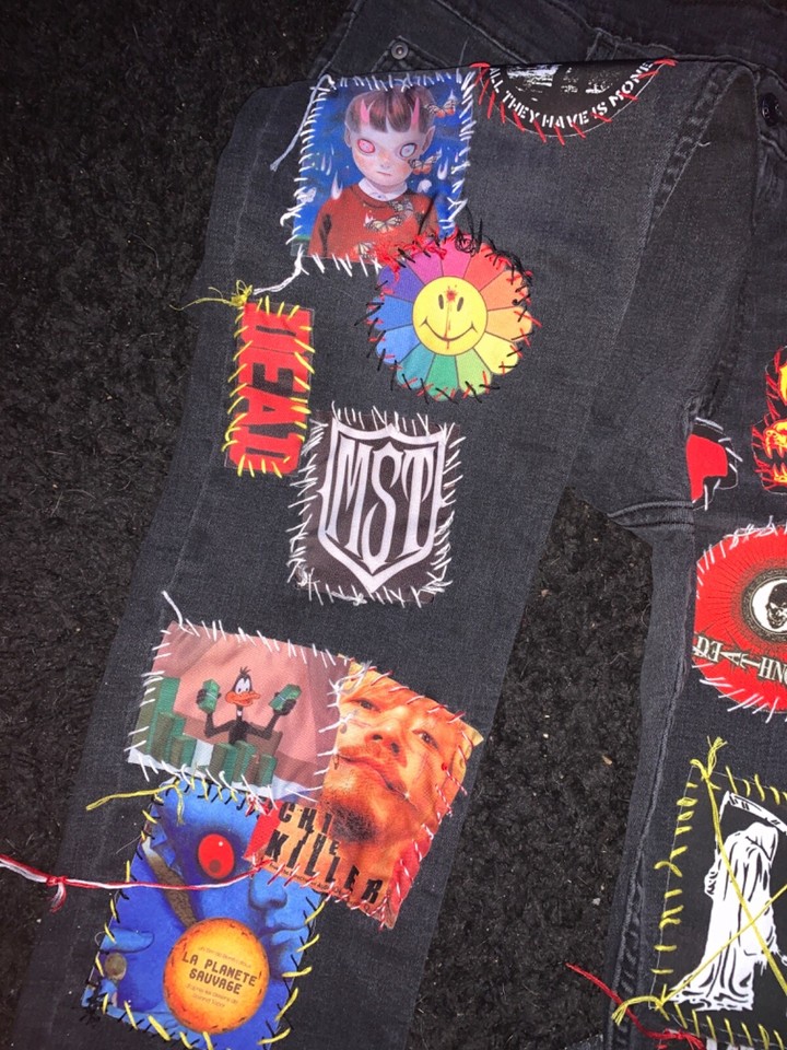 Custom MST jeans zillakami City Mourge 34x36 size | eBay