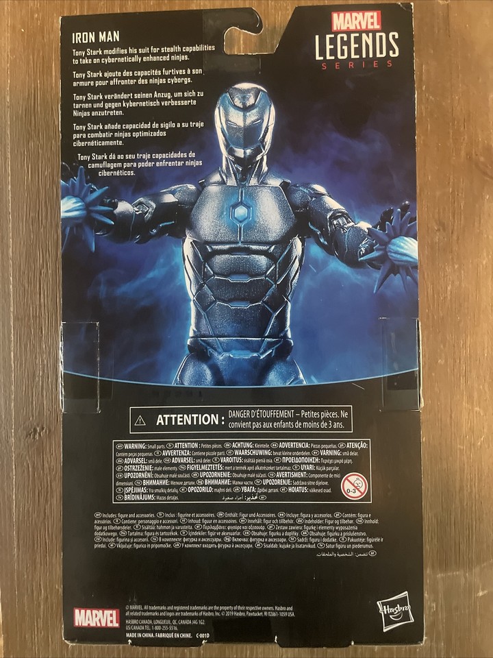 Marvel Legends Stealth Suit Invincible Iron Man 6-Inch Action Figure ...