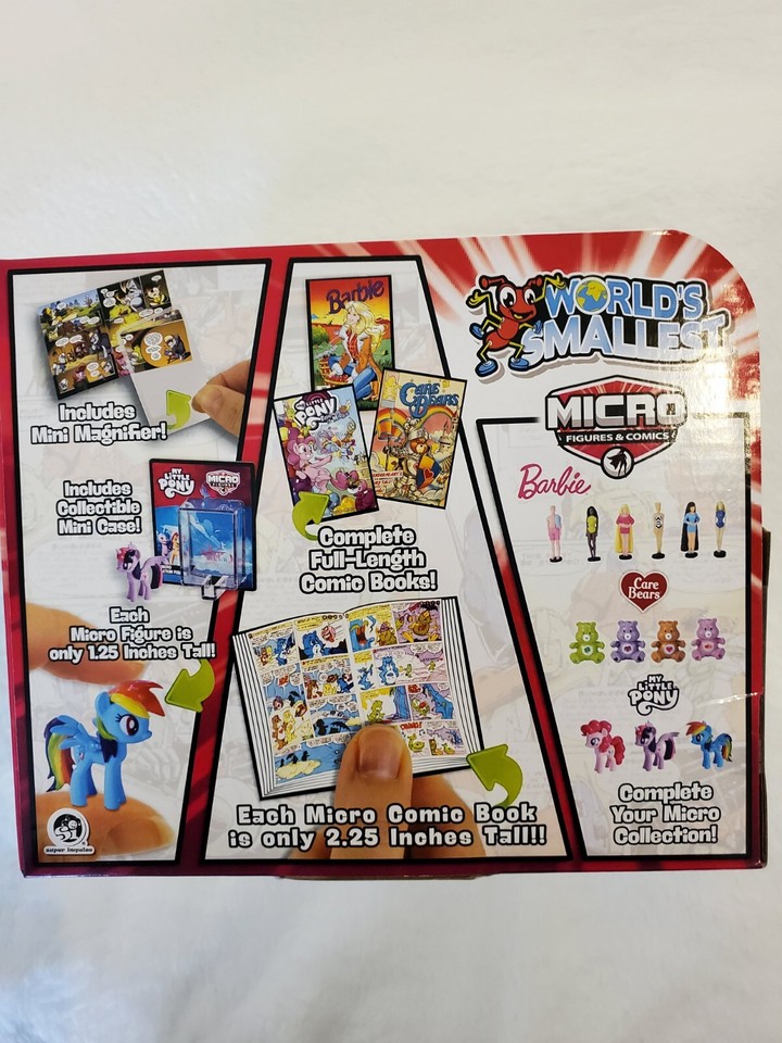 Lot Of 2 Girls New Sealed World's Smallest Micro Figures Barbie, Care ...