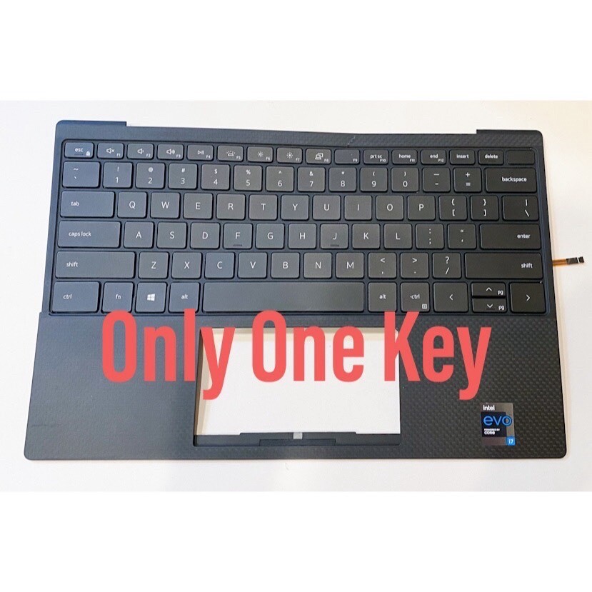 Dell XPS 13 9300 13 9310 13" One Key Cap + Hinge Original Replacement ...