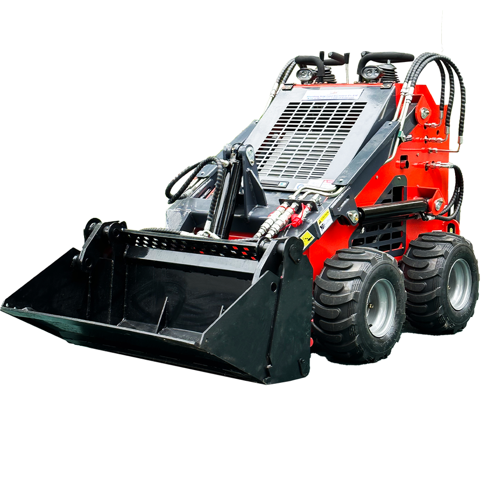 KATOOL New Mini Skid Steer Track Loader 23 HP RATO Engine EPA Electric ...