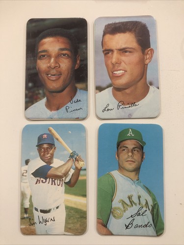 LOT OF 4-1970 TOPPS SUPER MLB BASEBALL CARDS COMBINED SHIPPING NO ...