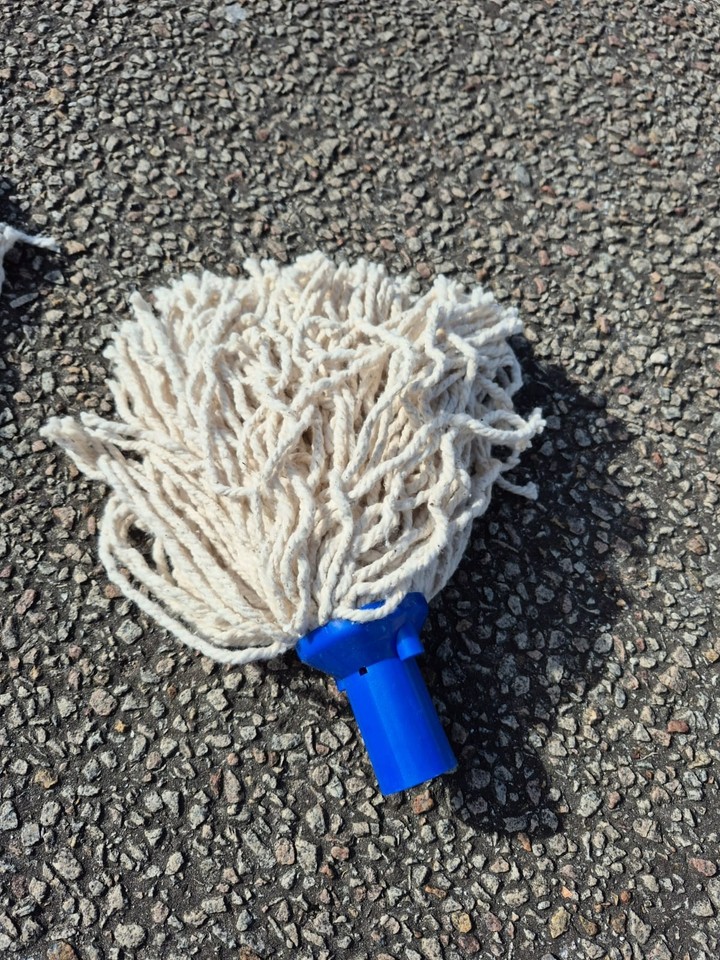 9 X COTTON MOP REPLACEMENT HEADS COLOUR CODED UNIVERSAL | eBay UK