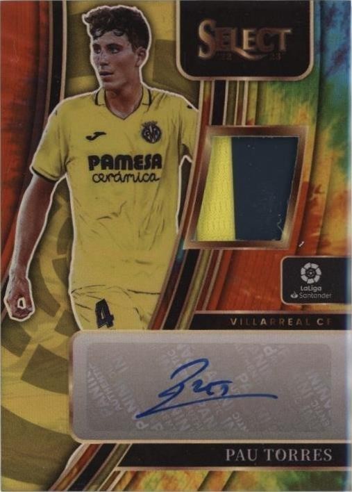 2022-23 Panini Select La Liga - Autographed Memorabilia Pau Torres #AM ...