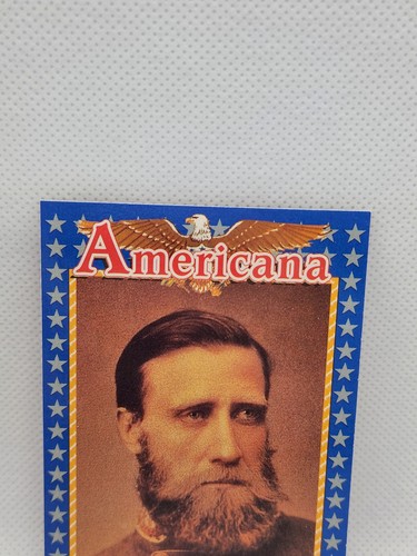 1992 Americana StarLine #189 John Bell Hood Confederate Soldier Card NM ...