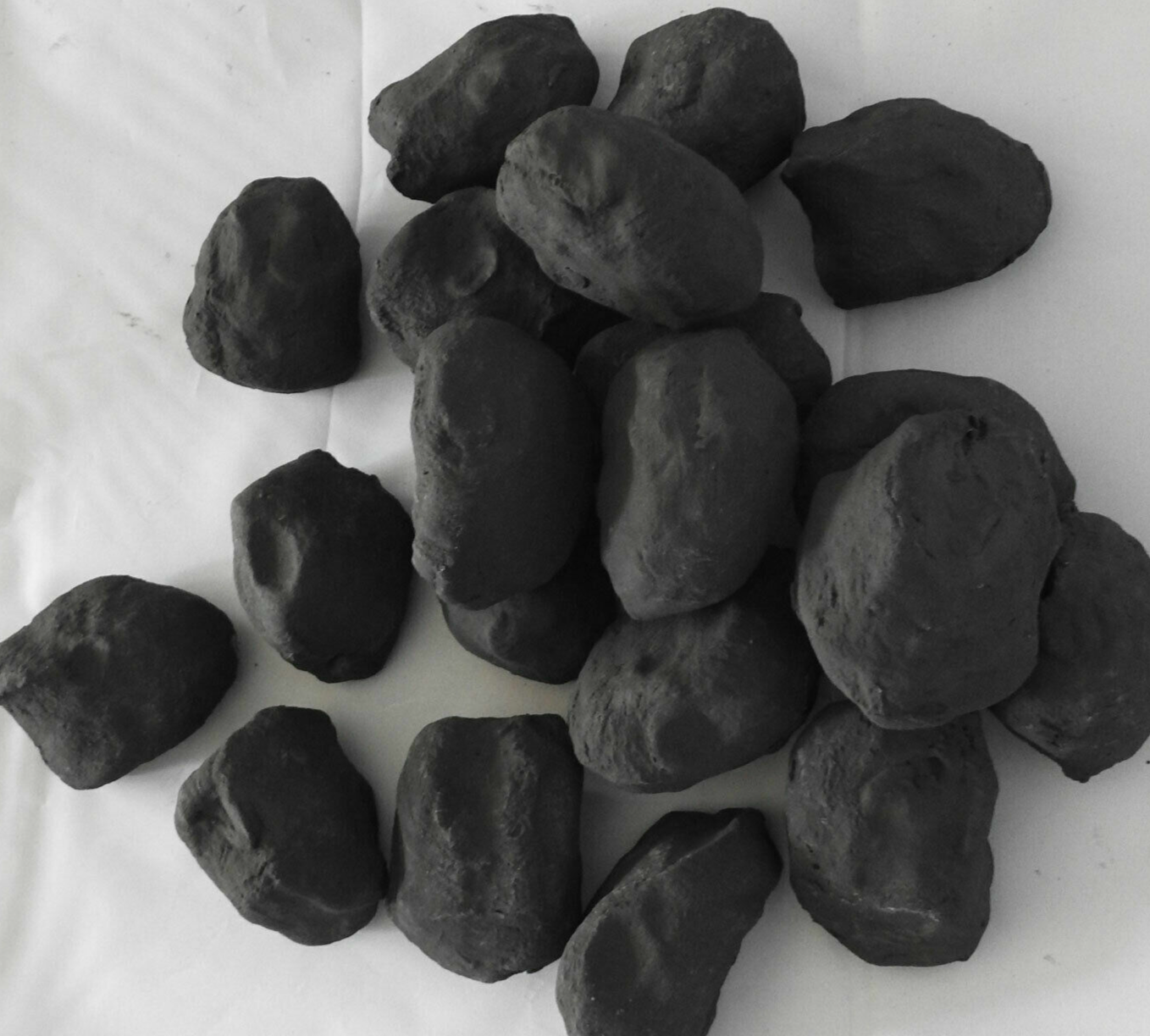 Gas Fire Replacement Coals 20 Fake Living Flame Ceramic Random Various ...