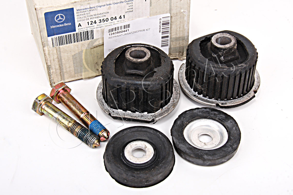 Genuine Rear Front Subframe Mount Kit Fits MERCEDES SL W129 W124 1985 ...