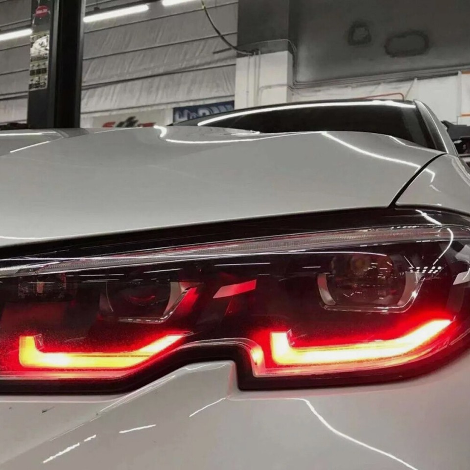 RED DRL LED Boards For BMW G20 330e 330i M340i M340iX Daytime Running ...