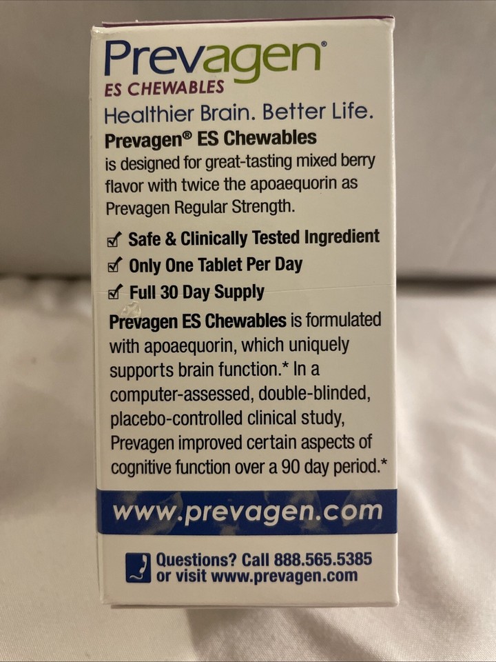 Prevagen Improves Memory Extra Strength Mixed Berry Chewable tablets ...